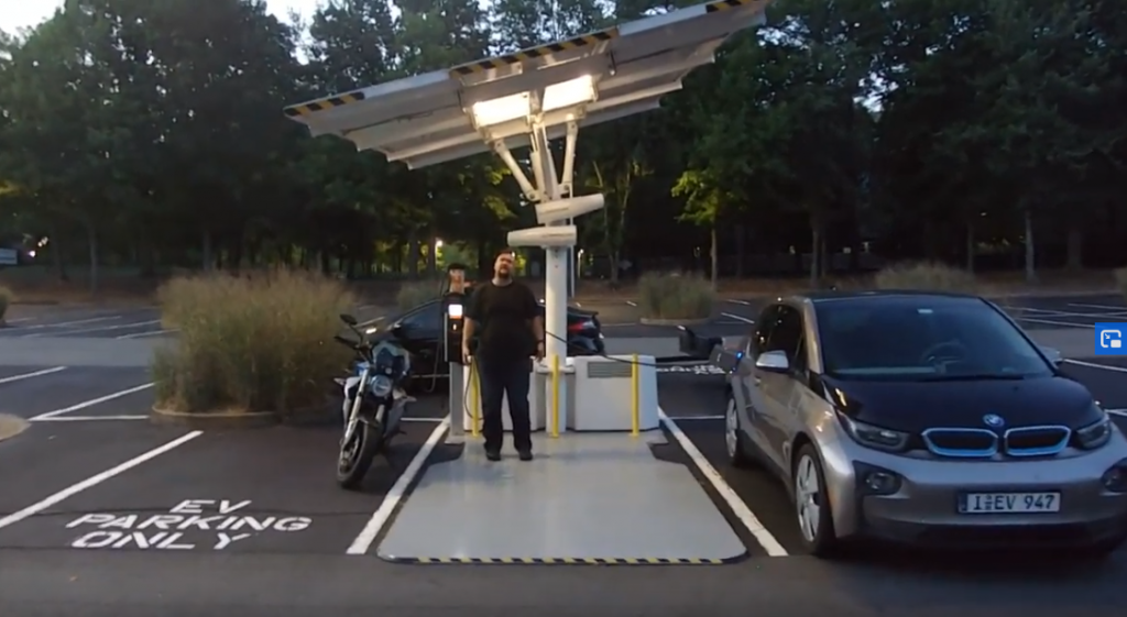 Central NC Solar Charging Stations – TEVA